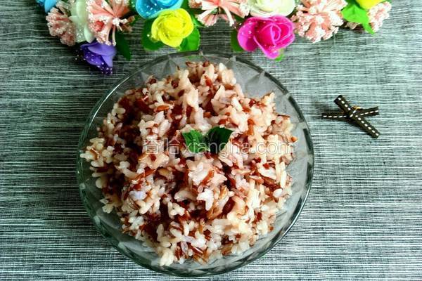 红米饭的做法_菜谱_香哈网